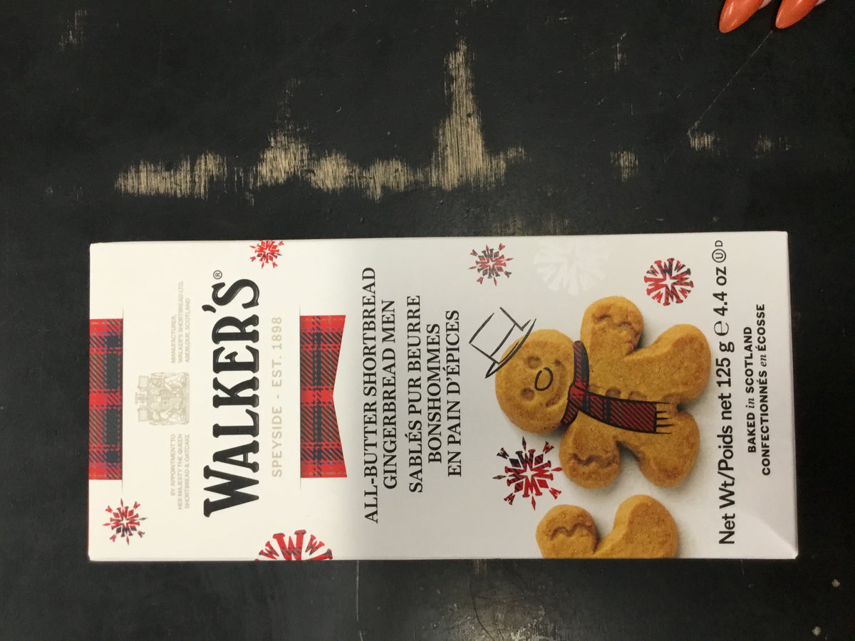 Walkers all butter shortbread gingerbread men – Fergus Scottish Corner ...