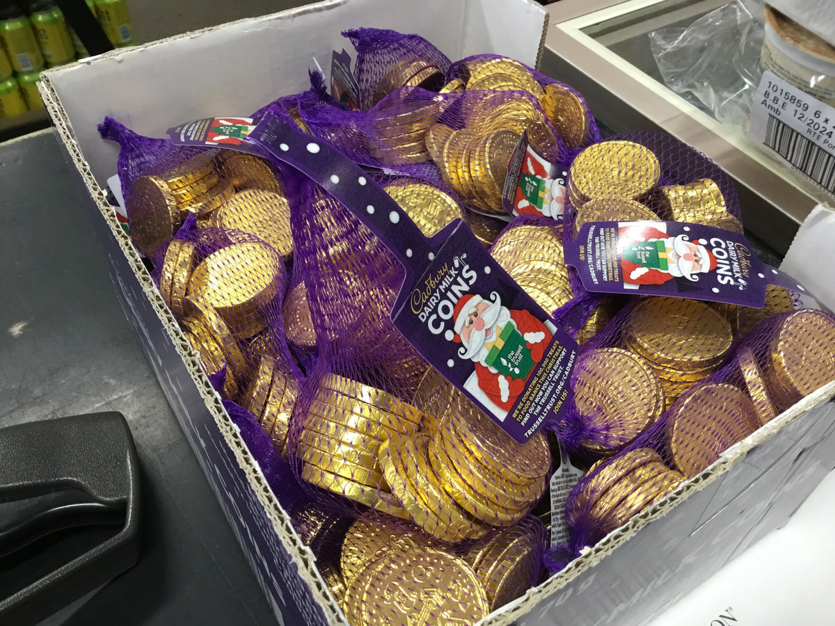 Cadbury dairy milk coins – Fergus Scottish Corner Shop Ltd.