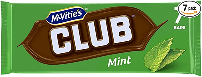 McVities Club Mint 7pk – Fergus Scottish Corner Shop Ltd.