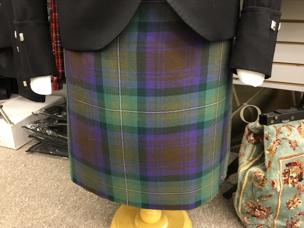 Lochcarron Kilt 16 oz. Isle of Skye, hand stitched. – Fergus Scottish ...
