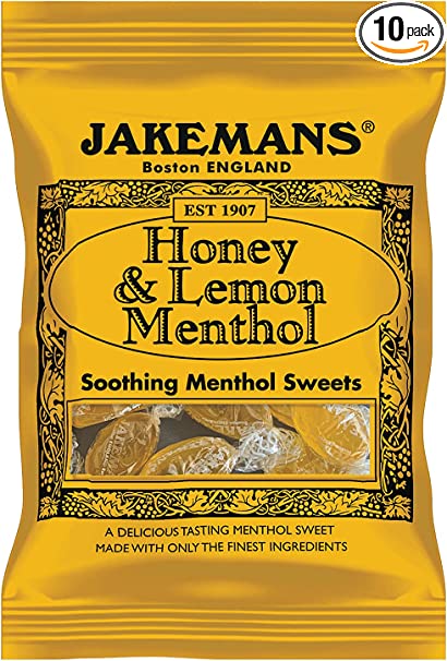 Jakemans Honey & Lemon Menthol Sweets – Fergus Scottish Corner Shop Ltd.